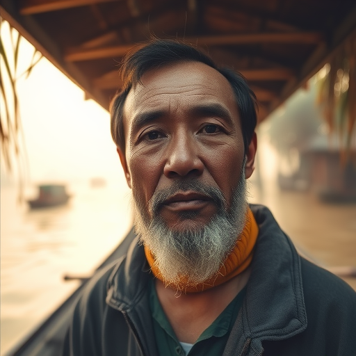 râu ria lởm chởm Tiếng Anh là gì