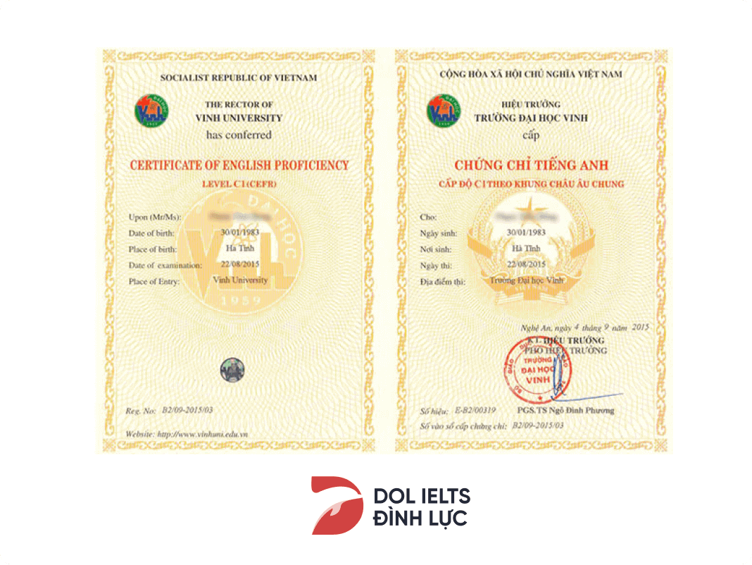Bằng C1 Tiếng Anh Tương Đương IELTS, TOEIC Bao Nhiêu?