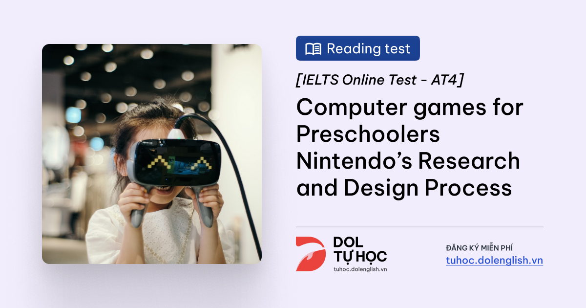 Computer Games For Preschoolers Nintendo's Research And Design Process ...
