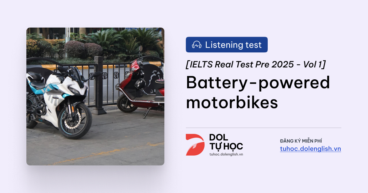 Battery-powered motorbikes