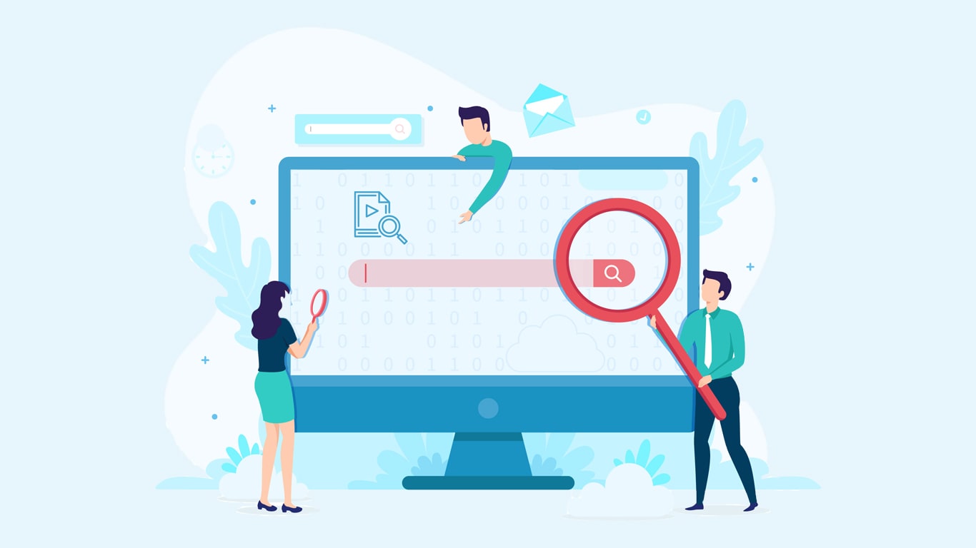 việc tìm kiếm Tiếng Anh là gì