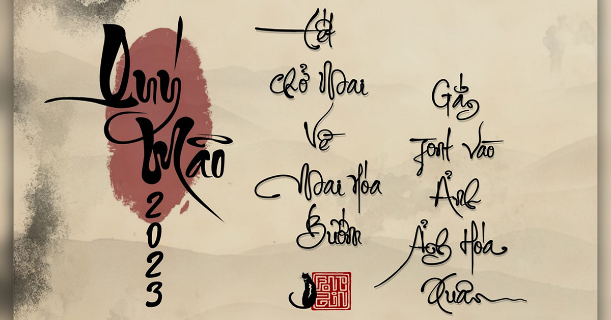 chữ thư pháp Tiếng Anh là gì