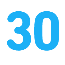 30 Tiếng Anh là gì