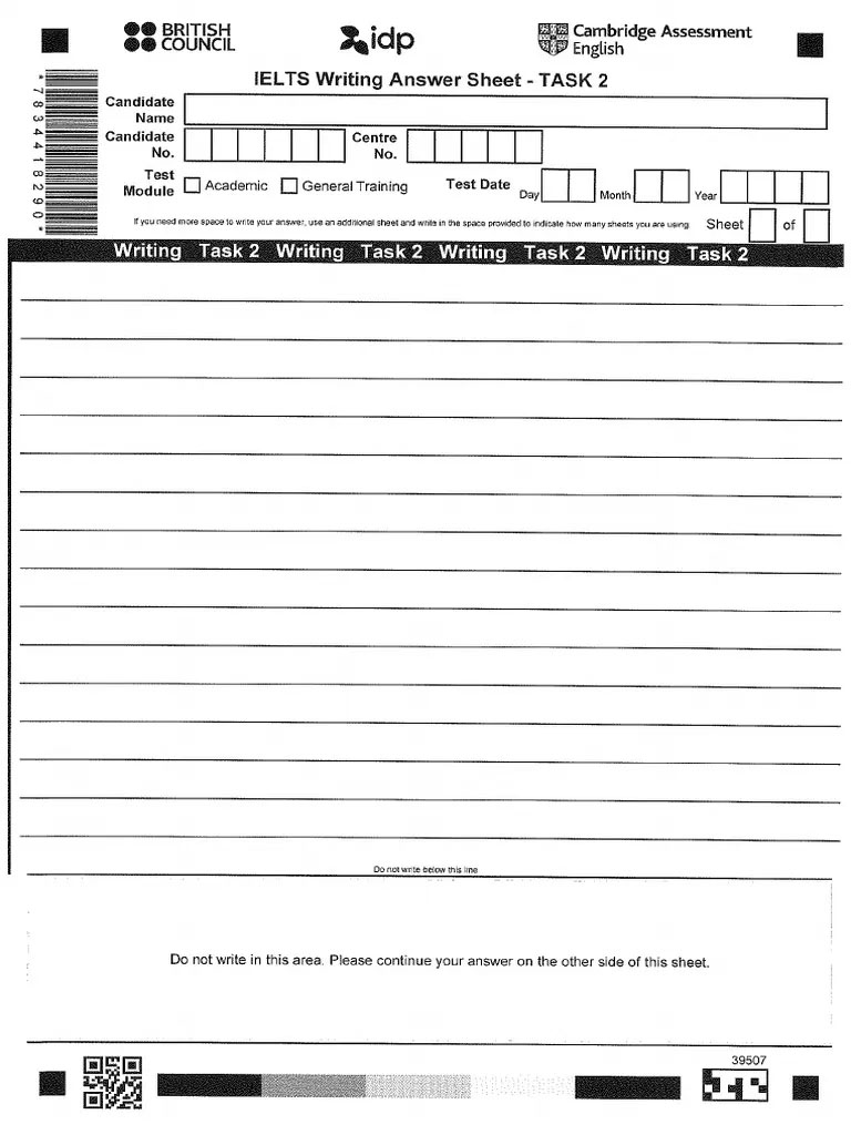 IELTS Answer Sheet B n M i Nh t H ng D n C ch i n IELTS Answer Sheet B n M i Nh t H ng D n C ch i n