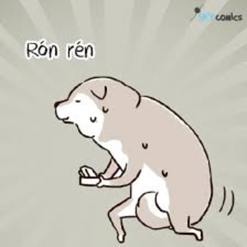 rón rén Tiếng Anh là gì